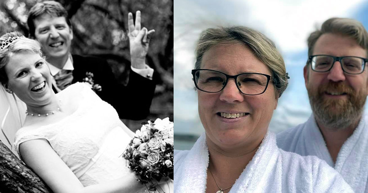 Møtt på nettet: Märtha og Morgan møttes på Møteplassen for 17 år siden